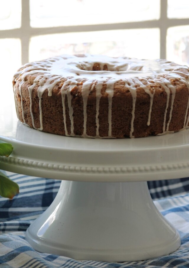Fresh Apple Cake with Maple Glaze – My Recipe Reviews