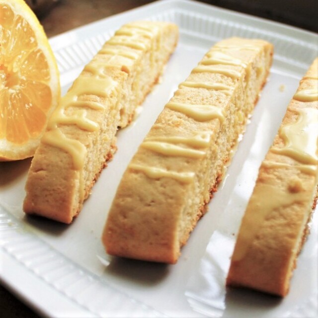 Glazed Lemon-Almond Biscotti – My Recipe Reviews