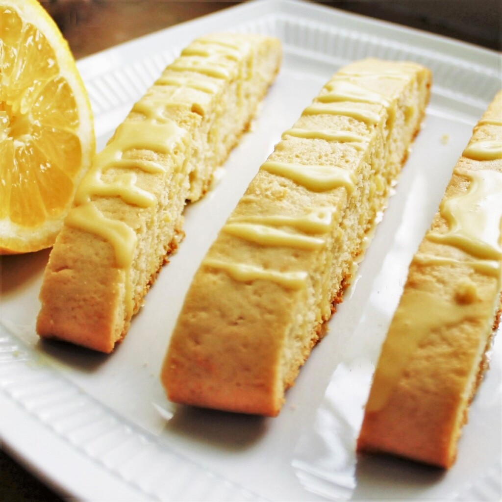 Glazed Lemon-Almond Biscotti – My Recipe Reviews