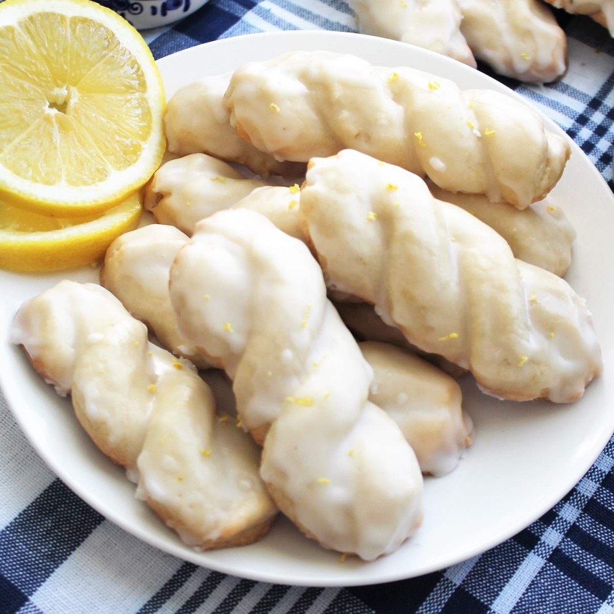 Glazed Lemon Braid Cookies – My Recipe Reviews
