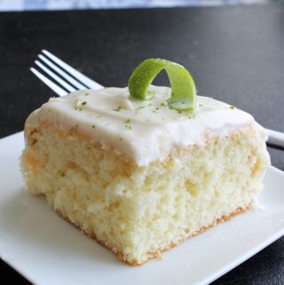 Lime Cake with Cream Cheese Frosting – My Recipe Reviews