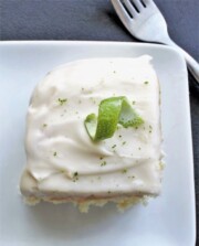 Lime Cake with Cream Cheese Frosting – My Recipe Reviews
